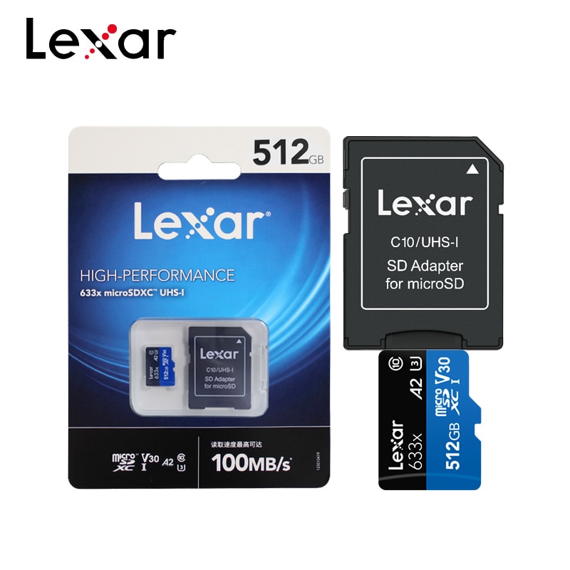 Lexar 128GB Micro SD Card 256GB Memory Card 64GB High Speed Up to Max ...
