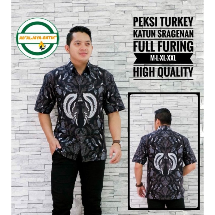 เสื้อเชิ้ต Solo Batik Caraka Banana Bali Peksi Turkey Batik สําหรับ ...