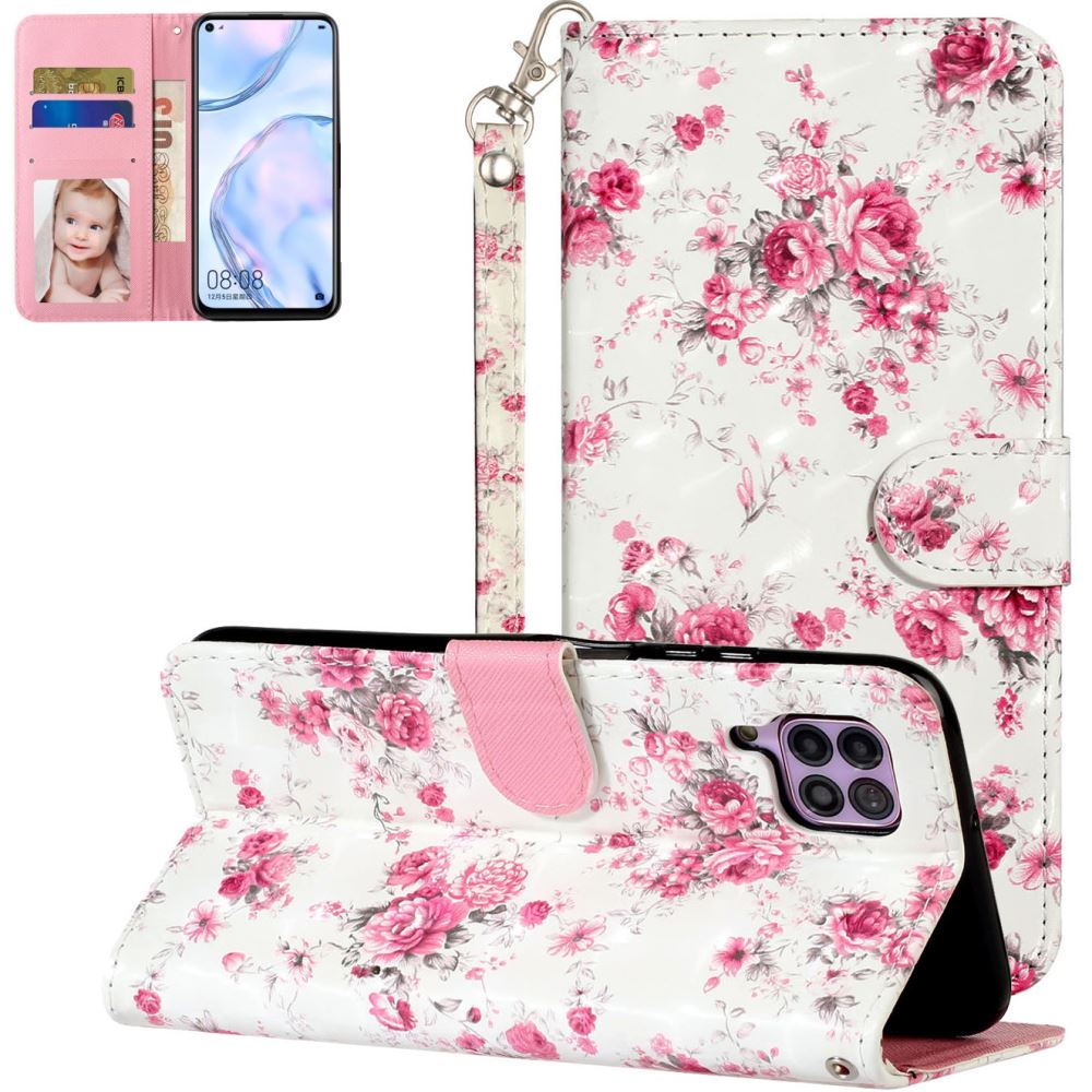 Cute Cat Bear Girls Flip Wallet For Case Oneplus 8T 18T Card Slot ...