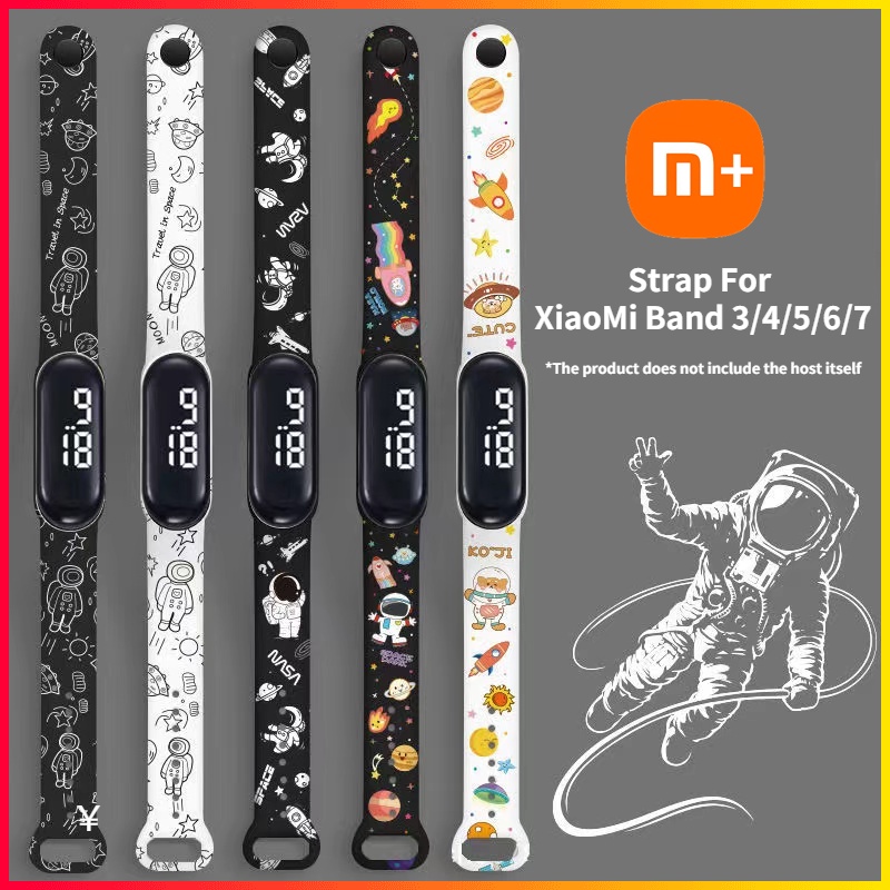 สายนาฬิกาข้อมือซิลิโคน สําหรับ xiaomi mi band 7 6 5 4 3 xiaomi mi band 3 4 5 6 7 Miband 7 xiaomi ...
