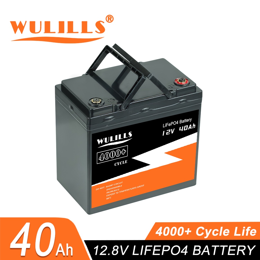 New LiFePo4 Battery 12V 40Ah Lithium Iron Phosphate 12V 24V LiFePo4 ...