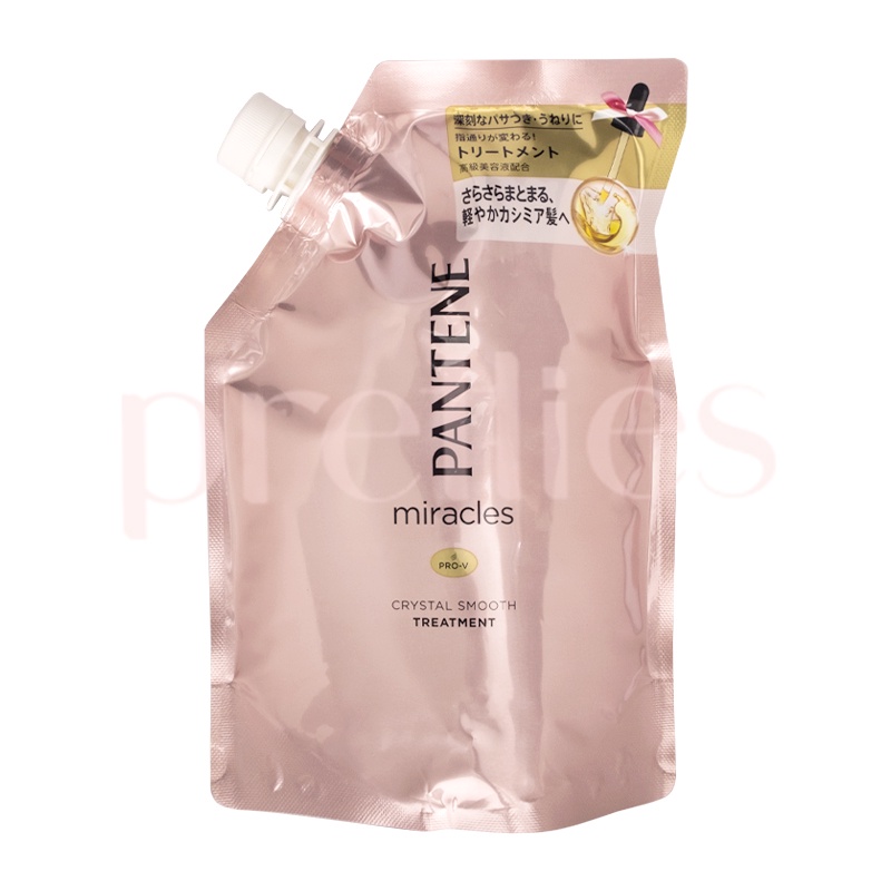 P&G Pantene Miracles Crystal Smooth Treatment (Refill) 440g (Pink ...