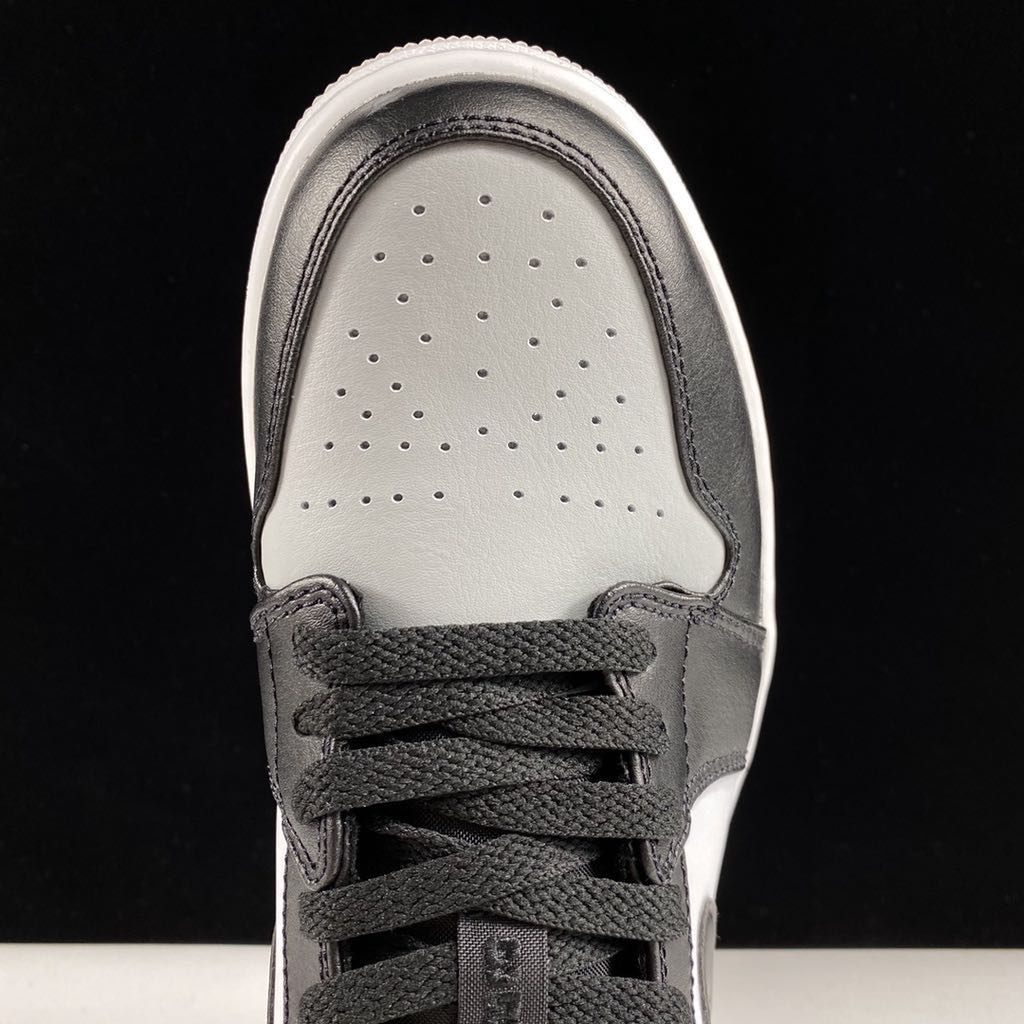 NIKE AIR JORDAN 1 LOW SHADOW TOE GREY AJ1 AJ Black Grey - _79lwzj8mg ...