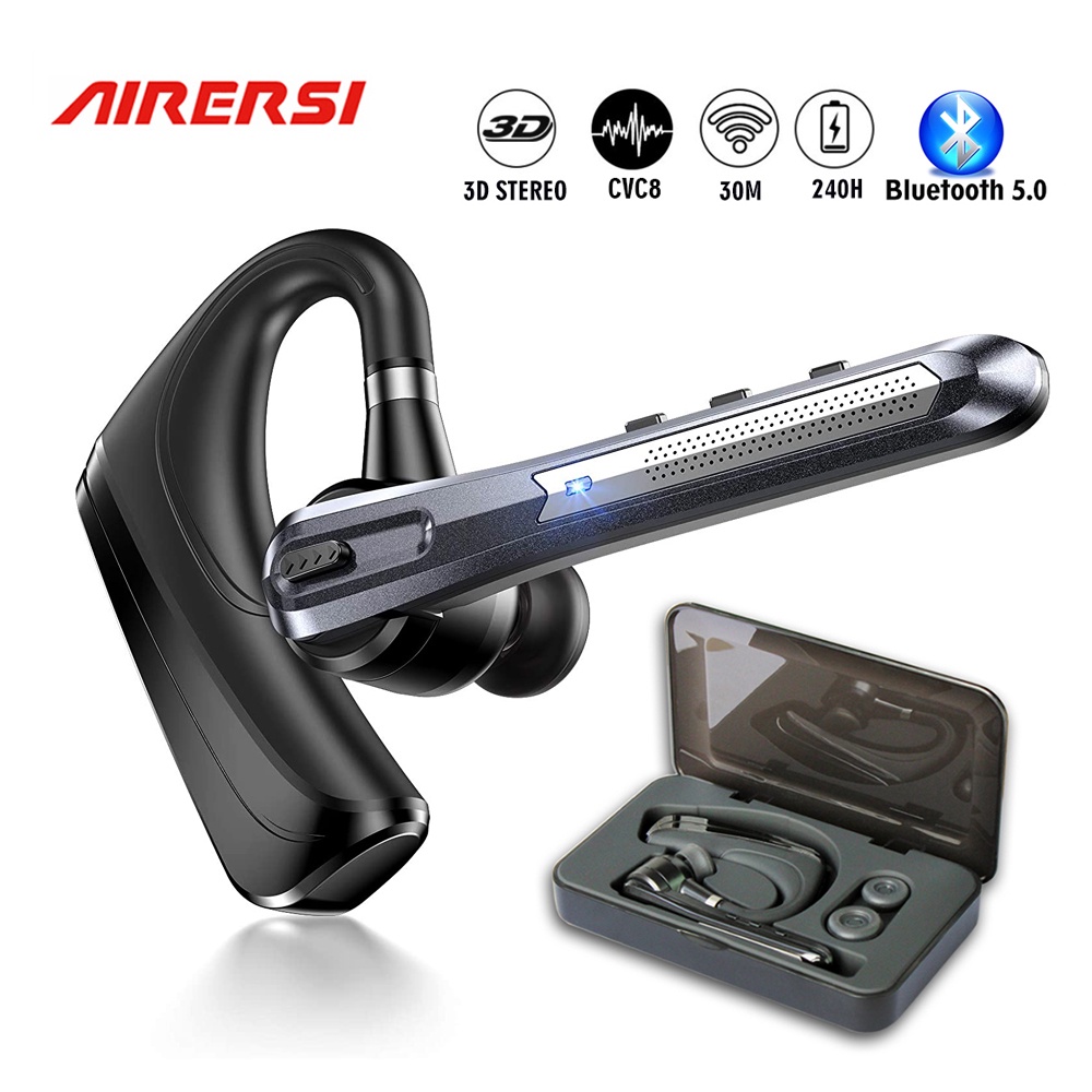 Newest B3 Bluetooth Headset 5.0 Handsfree Earphone Noise Reduction Wireless Headset With HD CVC8 ...