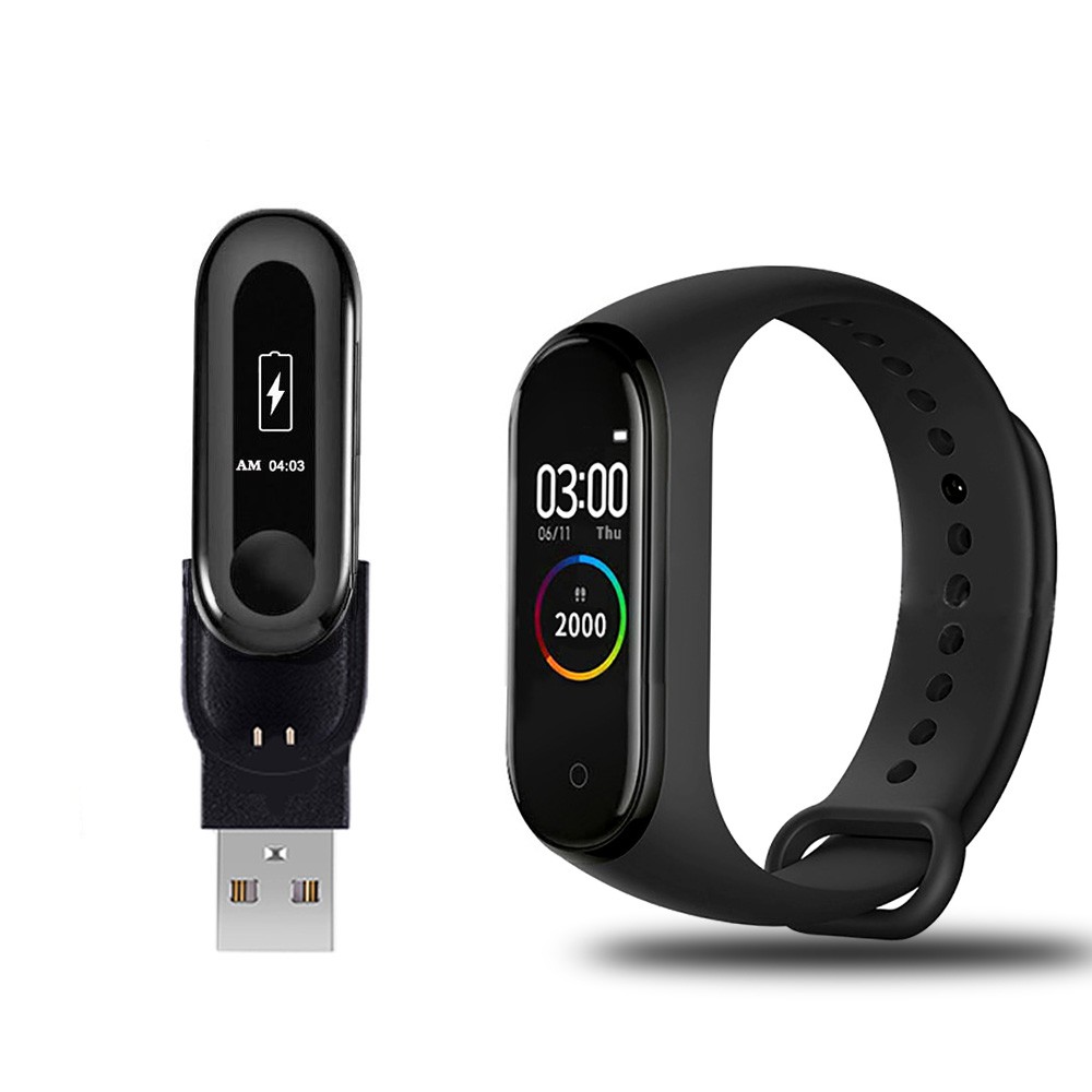 M4 Smart Watch Sports Waterproof Band Pedometer Wristband Fitness Man ...