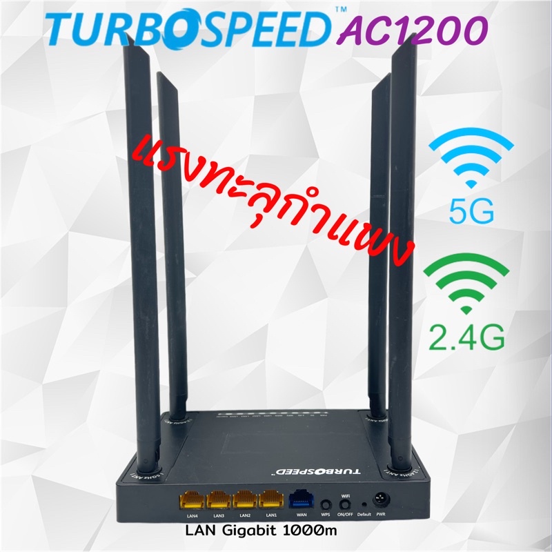 RBO SPEED Repeater WIFI MU-MIMO AC1200 6in1 โหมดการทำงาน - newgabgets ...