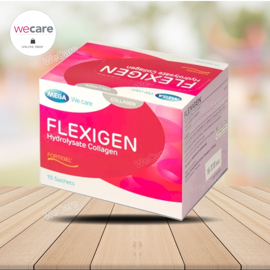 Mega we care Flexigen Hydrolysate Collagen (1กล่อง) เสริมสร้างคอลลาเจน ...