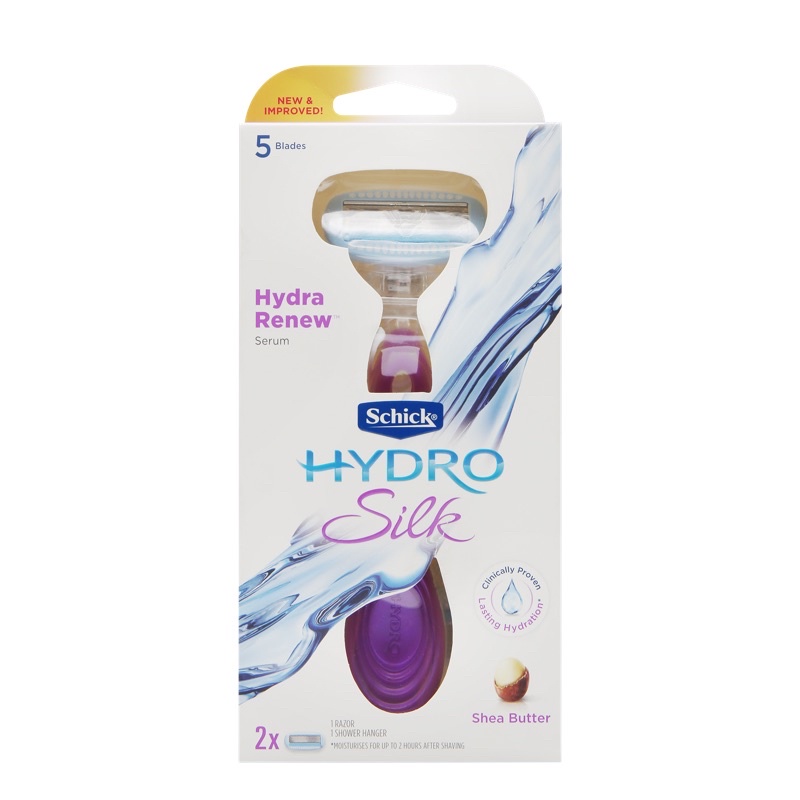 Schick Hydro Sense Hydrate Kit Hydro 5 มีดโกนหนวด โกนหนวด ผู้ชาย 5 มีด ...