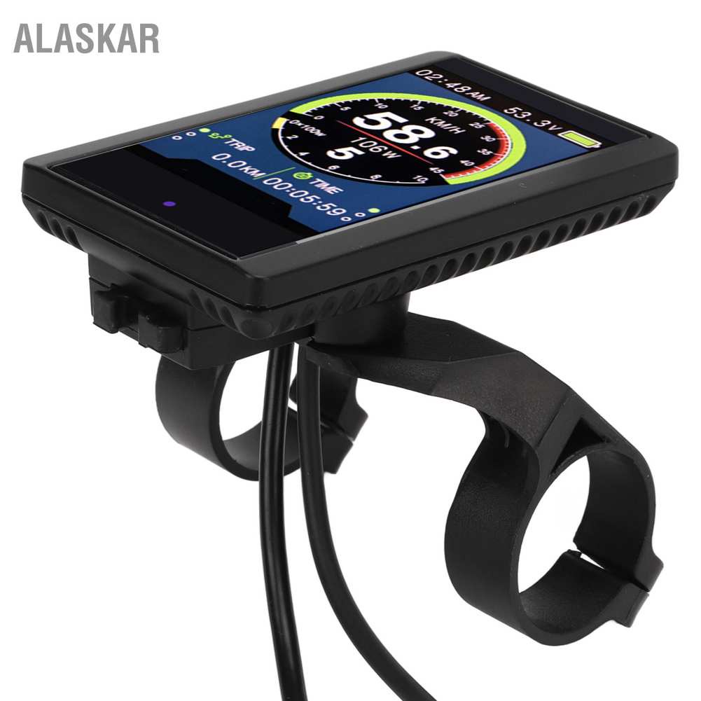 ALASKAR Electric Bicycle 850C LCD Display Control Panel for Bafang ...
