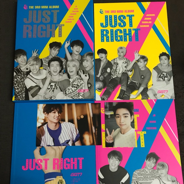 อัลบั้ม GOT7 JUST RIGHT | Shopee Thailand