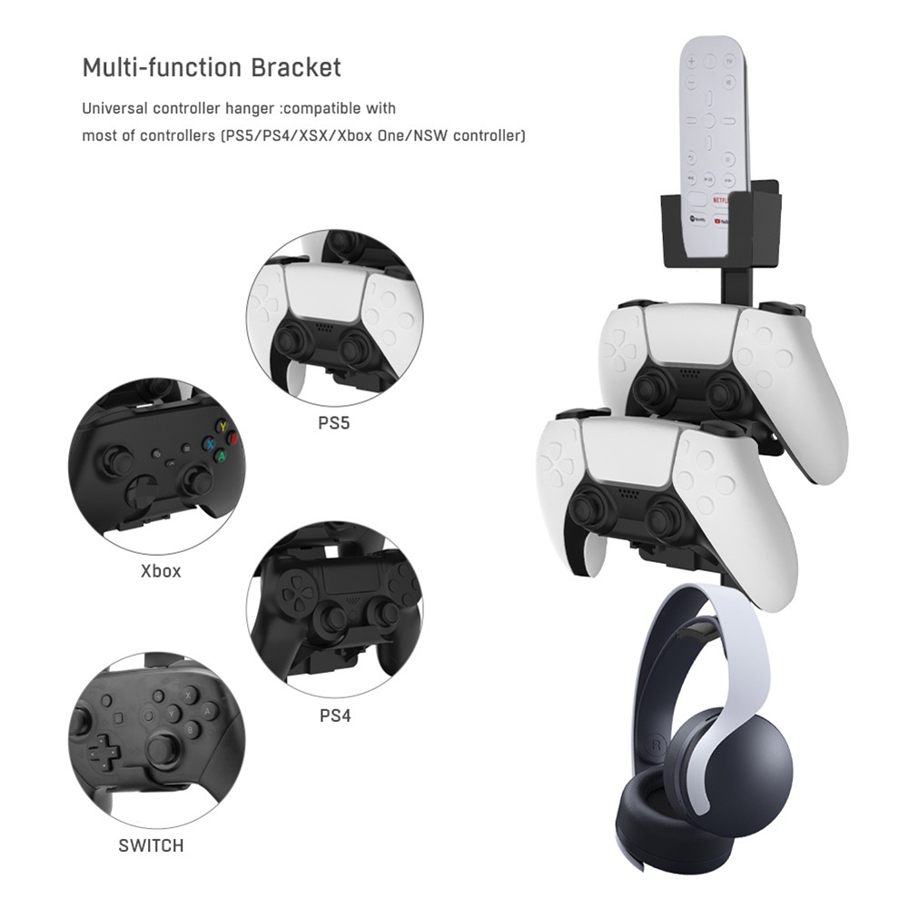 ps4Universal Dual Game Controller Remote Wall Mount Bracket With ...