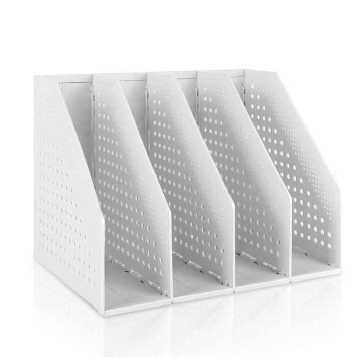 กล่องแฟ้มเอกสาร Deli กล่องพลาสติก ยืดหยุ่น 4 ช่อง สําหรับใส่จัดเก็บ ...