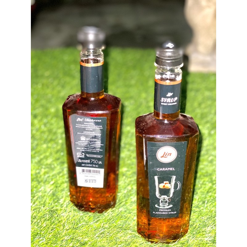 ลิน ไซรัป กลิ่นคาราเมล Lin Caramel Syrup 750ml. - steshawang - ThaiPick