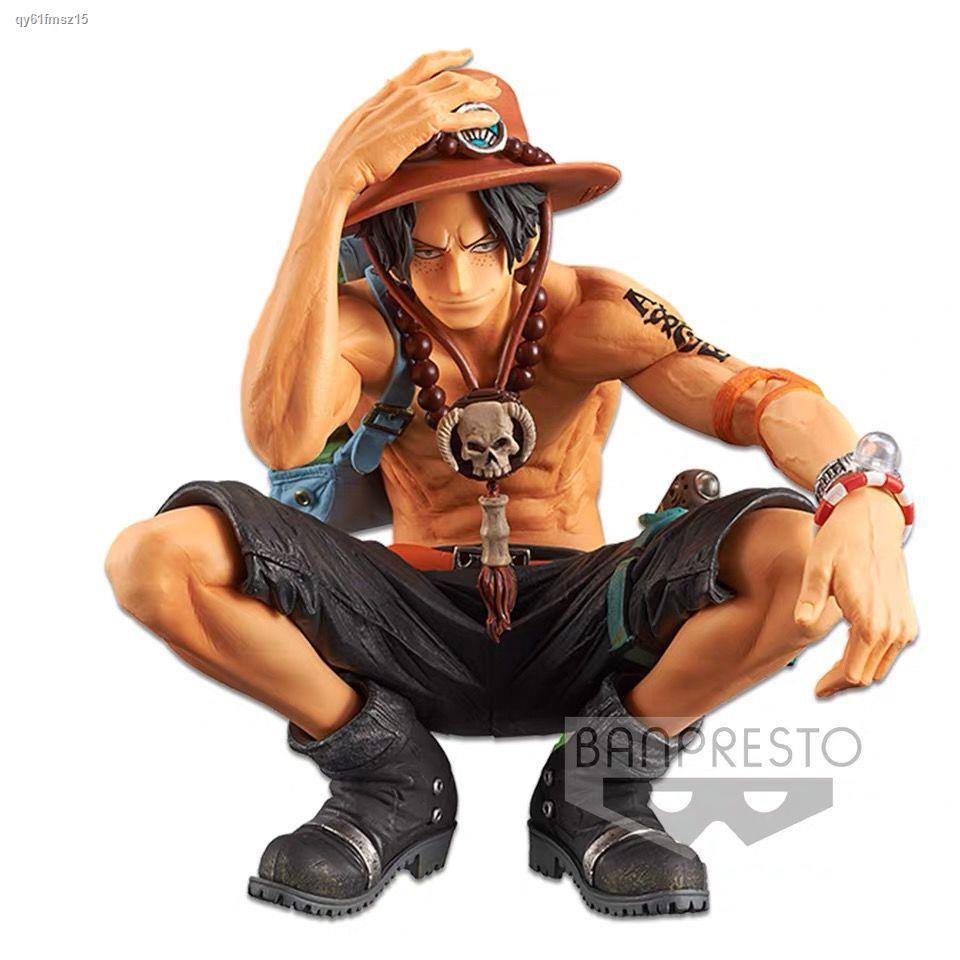 ℡One Piece Hand-made รุ่นแว่นตา Art King Ace King Pin Squatting Boxed ...