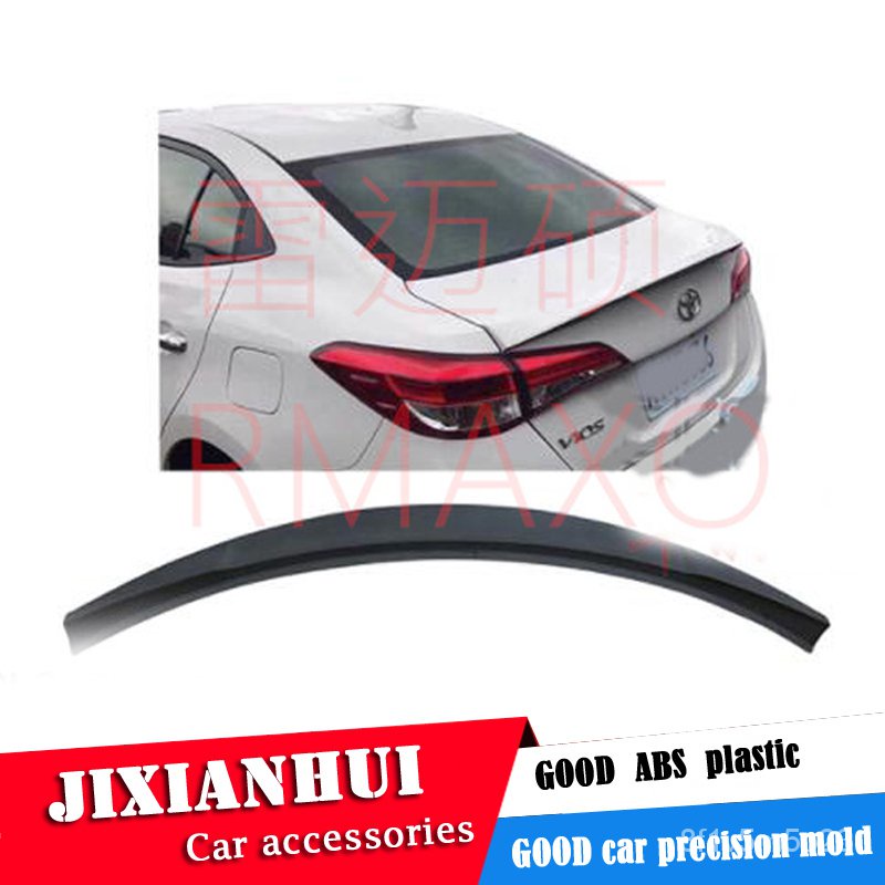 For Yaris Spoiler 2019-2020 Toyota VIOS TRD Spoiler CL-D ABS plastic ...