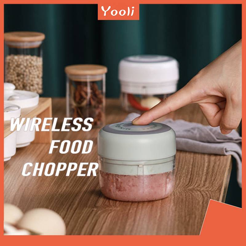 YOOLI สินค้าพร้อมจัดส่งHomeproth เครื่องปั่นกระเทียม มินิไร้สายมี3สี ...