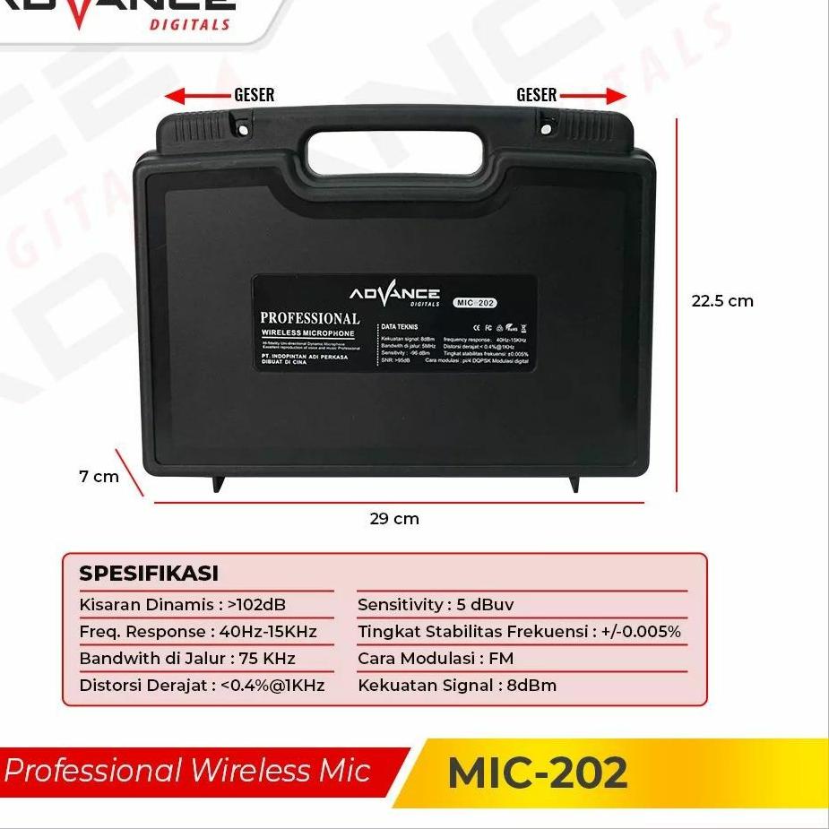 ใหม่ ขายดี ไมโครโฟนไร้สาย advance Mic301 Mic202 mic201 mix karaoke จอ ...