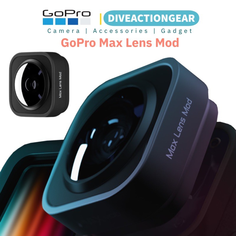 ของแท้ศูนย์GoPro Max Lens Mod สำหรับ GoPro Hero10 Hero9 เท่านั้น เลนส์ ...