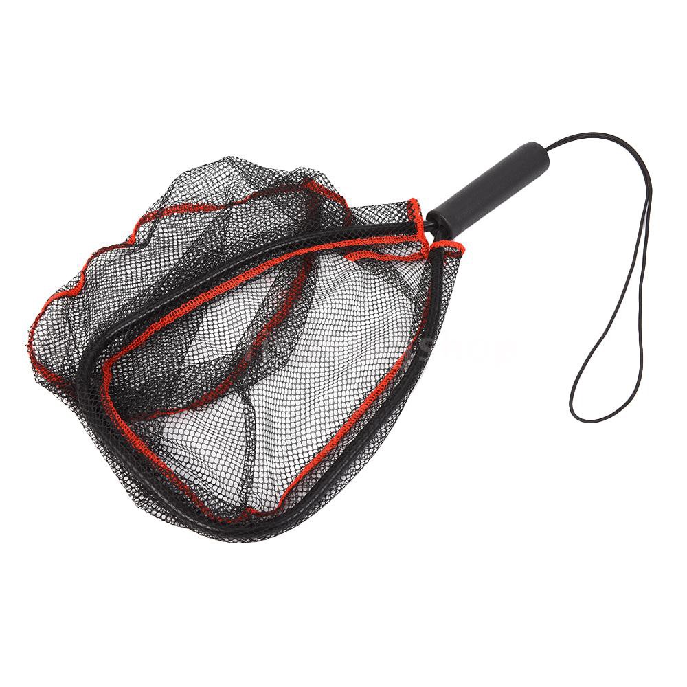 【FHYP】Aluminum Landing Nets Catch and Release Net Fish Saver Nylon Mesh ...