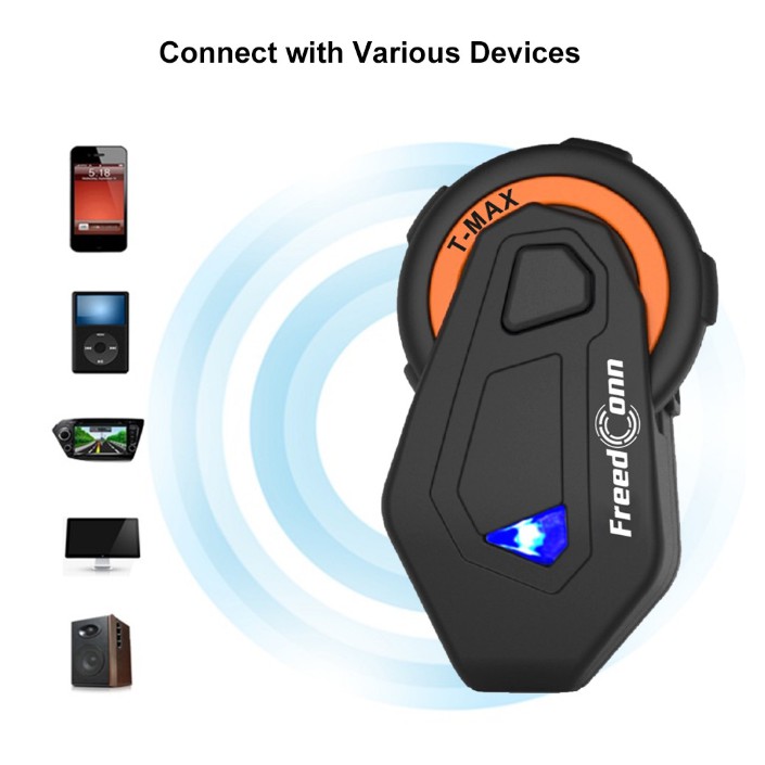 2021 2PCS Freedconn T max Intercom Dual Mics ชุดหูฟังติดหมวกกันน็อค ...