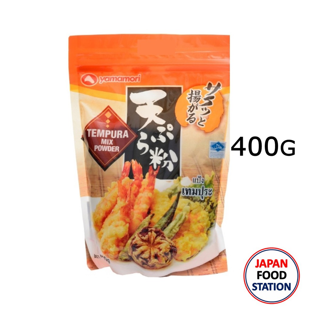 YAMAMORI TEMPURA MIX POWDER (12639) แป้งชุปทอด แป้งเทมปุระญี่ปุ่น 400G ...