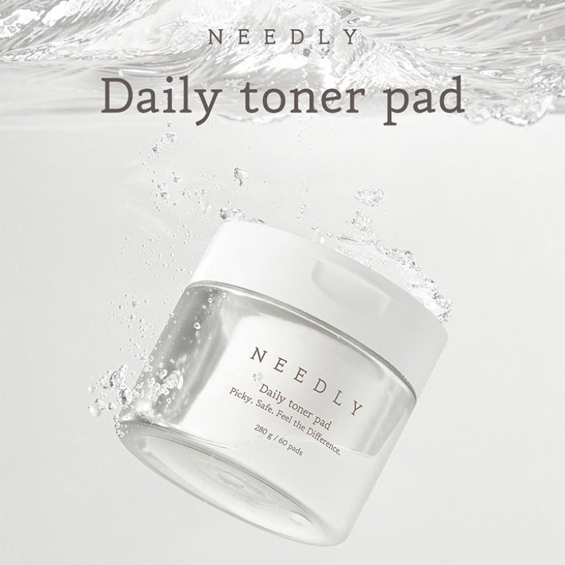 Needly Daily Toner Pad 1กระปุก 60แผ่น - somskincare - ThaiPick