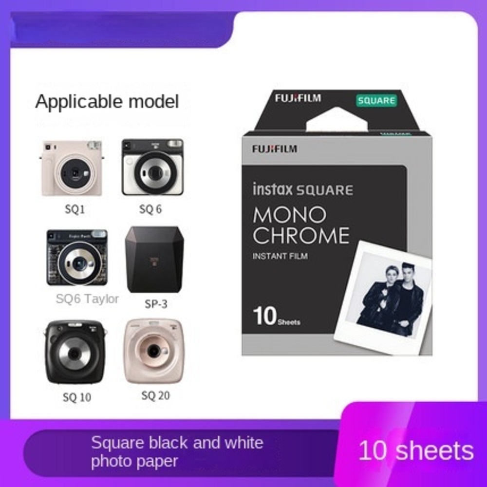 ฟิล์มกระดาษ ทรงสี่เหลี่ยม สําหรับเครื่องพิมพ์ Fujifilm SQ1 SQ6 SQ10 SQ20 SP-3 SP-3 - tleone.th ...