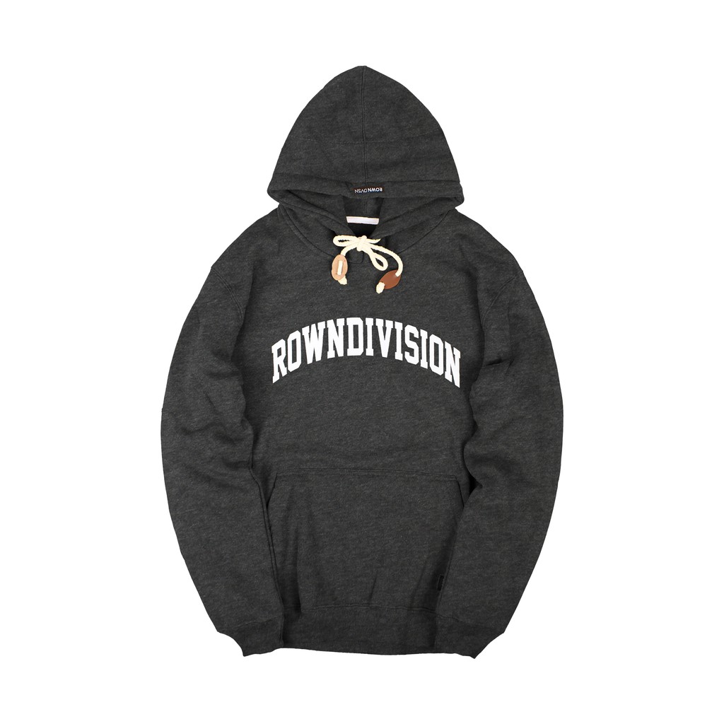Rowndvsn เสื้อกันหนาว มีฮู้ด แบบสวมหัว สีเทาเข้ม ST008 - rowndivision ...