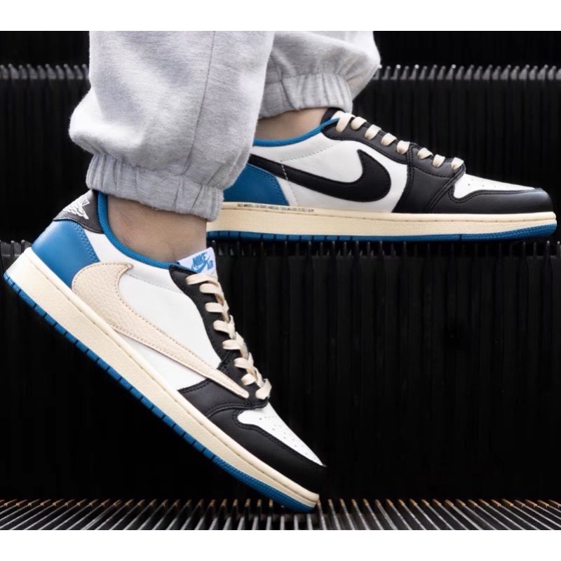 Travis Scott Fragment Design Air Jordan 1 Low OG SP DM7866-140 NIKE ...