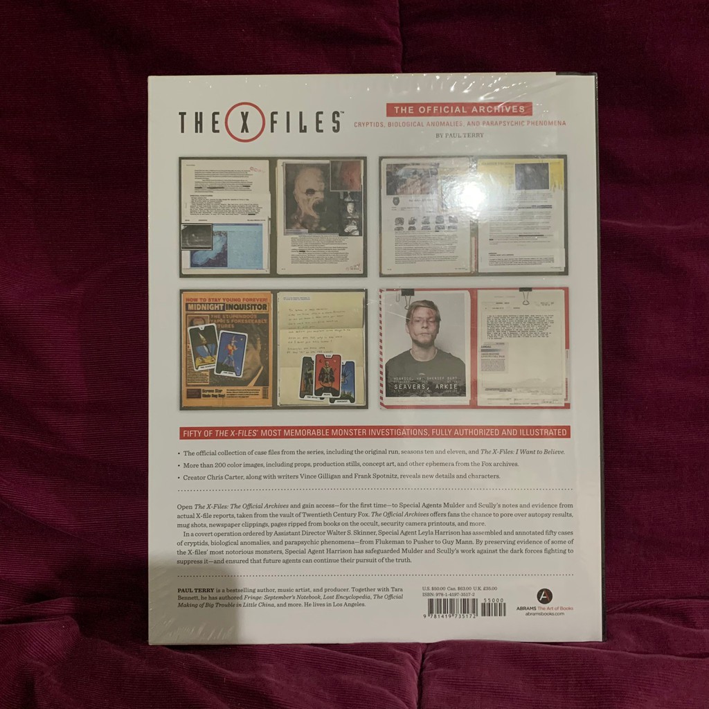 The X-Files The Official Archives Cryptids Biological Anomalies and ...