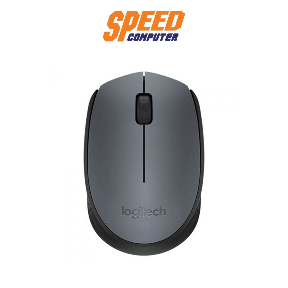 (เมาส์ไร้สาย) MOUSE LOGITECH M171 WIRELESS (GRAY) BY SPEEDCOM - speed.computer - ThaiPick