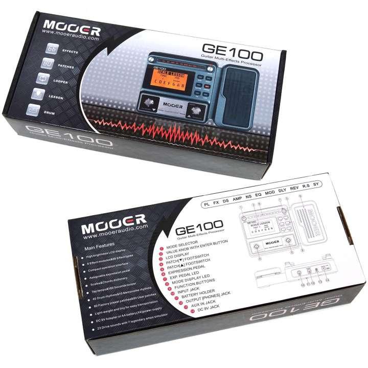 [in stock now] MOOER GE100 Guitar Multi Effects Processor + Free ...