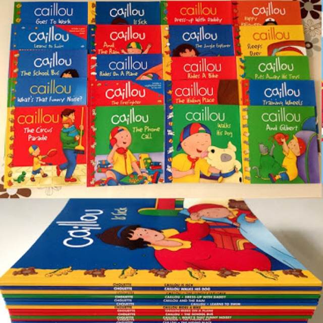Caillou book set 20 เล่ม | Shopee Thailand