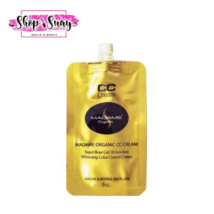 มาดามออร์แกนิก ซีซี ครีม ขนาด 5 มล.Madame Organic CC Cream (1 ซอง ...