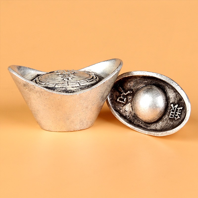 Juyuange โลหะผสมเงินโบราณเครื่องประดับขนาดใหญ่และขนาดเล็ก Rijindoujin ...