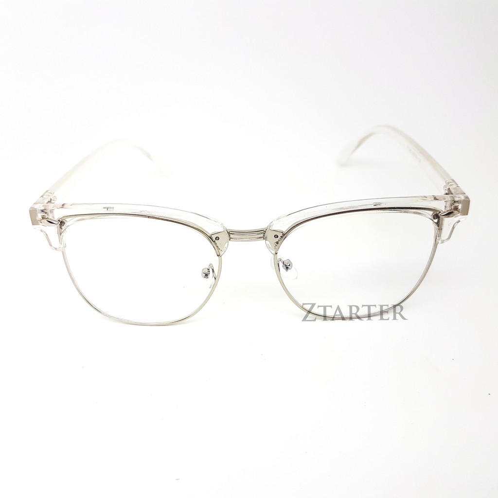 SELF แว่นตา รุ่น SA04 ส่งฟรี Clubmaster ครึ่งกรอบ สำหรับนำไปตัดเลนส์ - selfoptical - ThaiPick