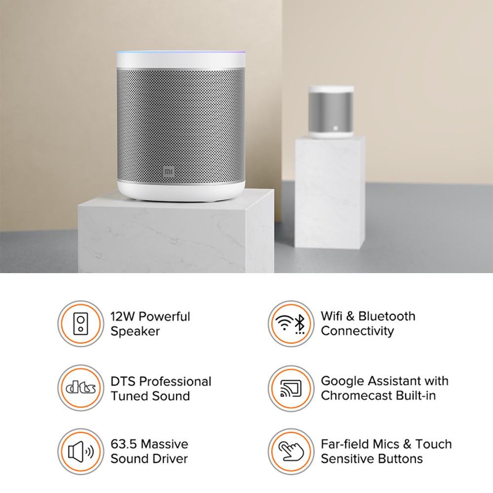 Xiaoai Mi Smart Speaker Art ลำโพงอัจฉริยะ Google Assistant ควบคุมด้วย ...