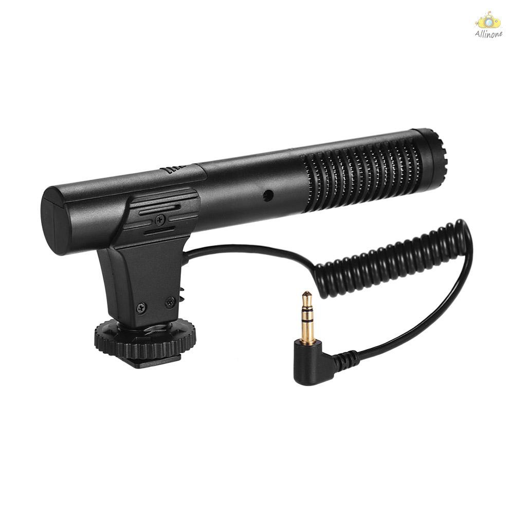 Camera Video Recording Microphone Super-Cardioid Pickup Mini Mic for ...