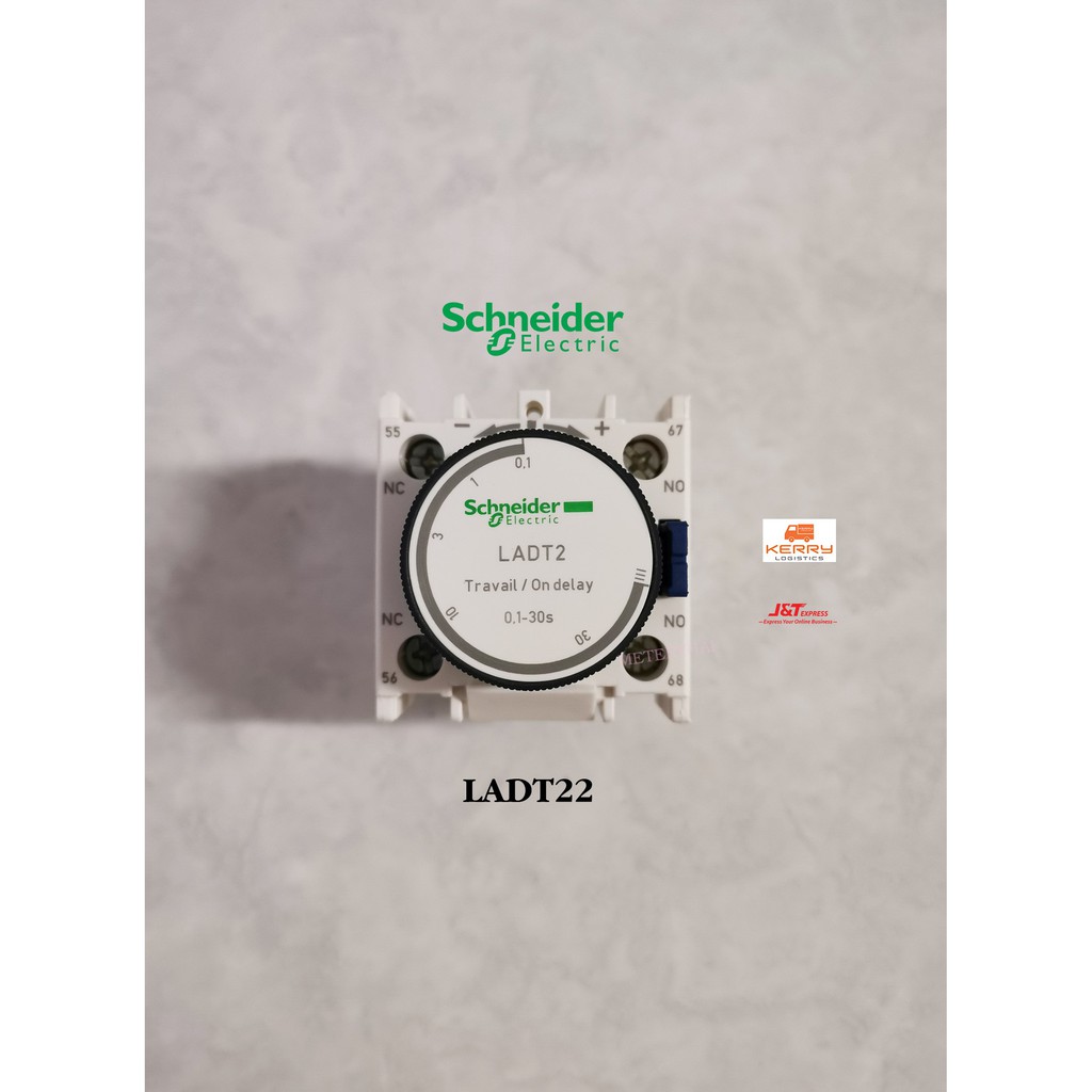 Schneider Electric รุ่น LADT2 Time delayed auxiliary contact block ...