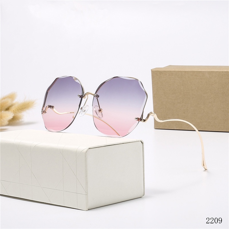 New Round women Sunglasses 2020 fashion glasses brand design radient ...