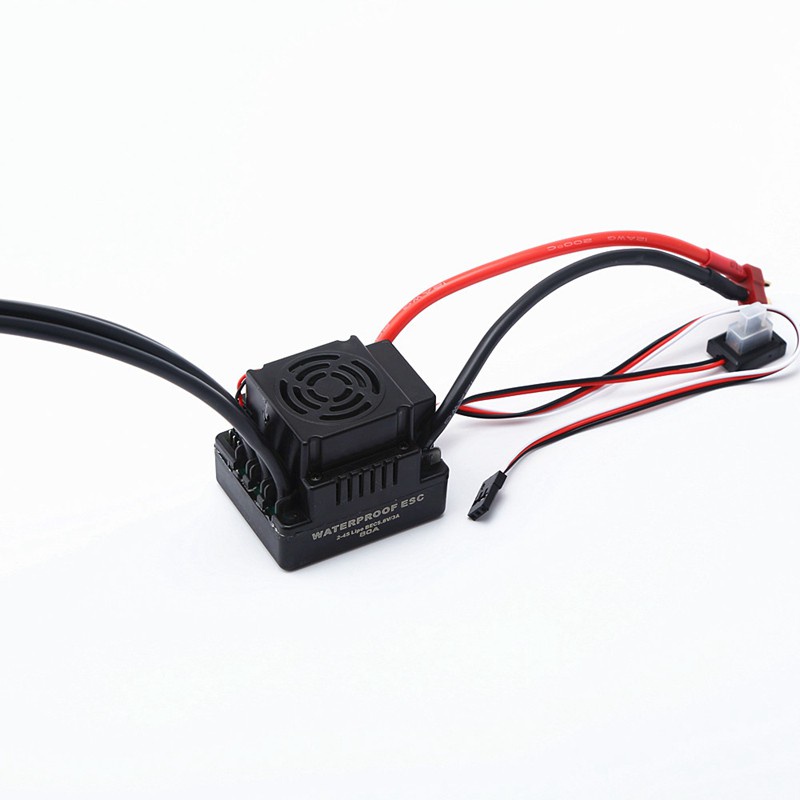 ชุดมอเตอร์ 3660 Brushless 80A Esc สําหรับรถบรรทุก 1/8 Rc -3300Kv ...