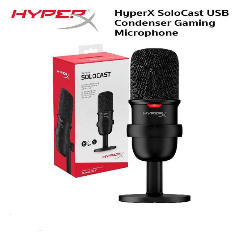 Hyper X SOLOCAST USB MICROPHONE (สินค้ารับประกัน 1 ปี) - golf.scs - ThaiPick