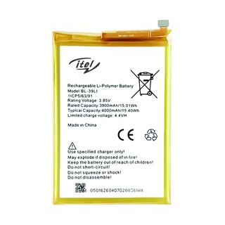 แบตเตอรี่ iTel Vision 1 iTel A56/A56 Pro W6004 Battery BL-39LI 3900mAh ประกัน3 เดือน | Shopee ...