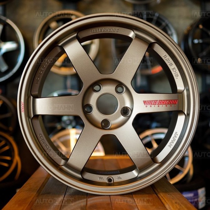 ล้อ TE37 ขอบ 18 กว้าง 8.5 นิ้ว ออฟ 35 5H-114.3 ล้อรีดเบา Flow Forming ...