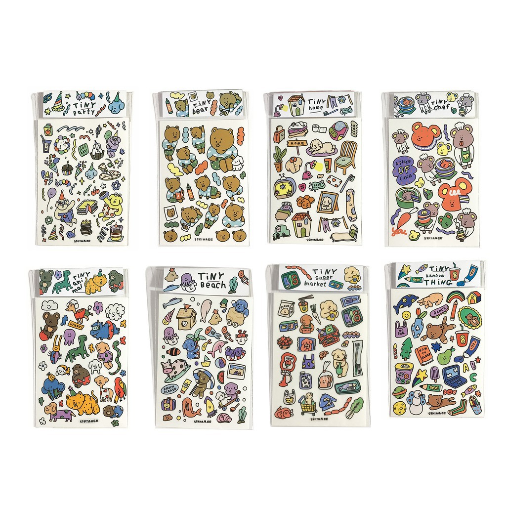 ssktmmee - Tiny collection sticker + notebook - vb5gvxvkpi - ThaiPick