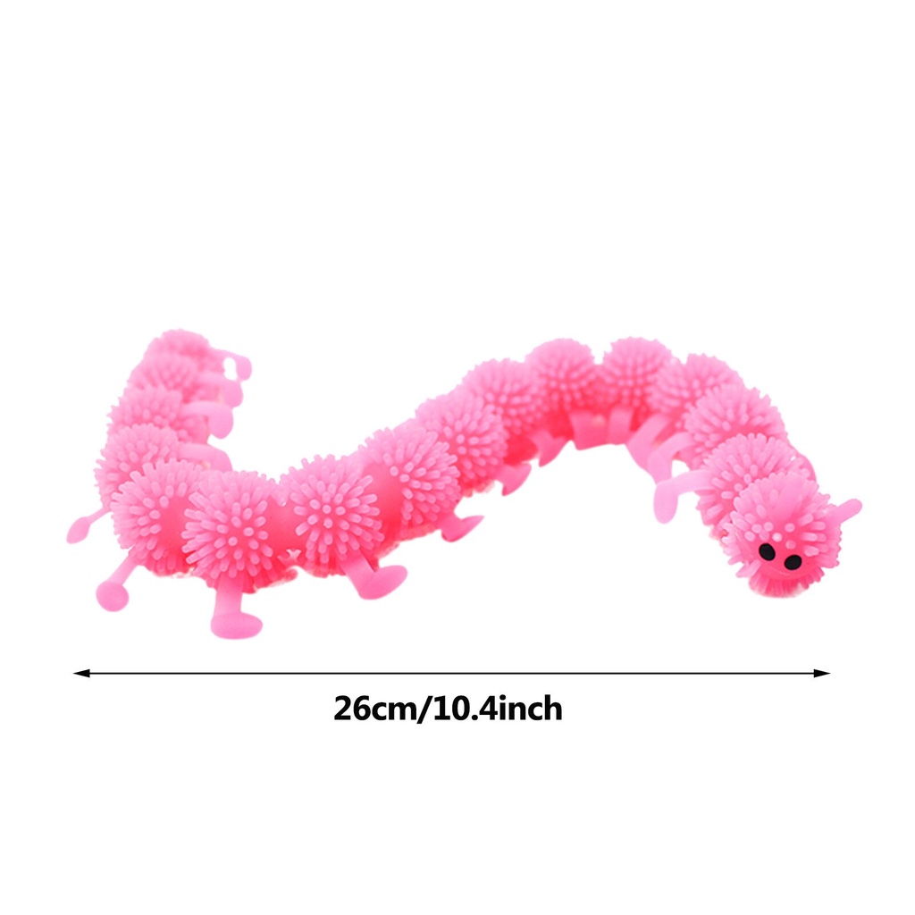 16 Knots Caterpillar Relieves Stress Toy Physiotherapy Releases Stress ...