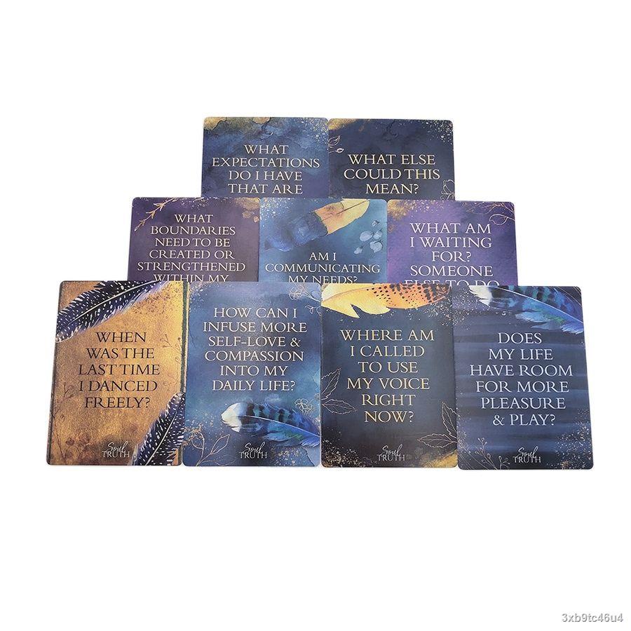 ดูดวง Soul Truth Oracle Cards Divination Fate Tarot English Version 56 ...