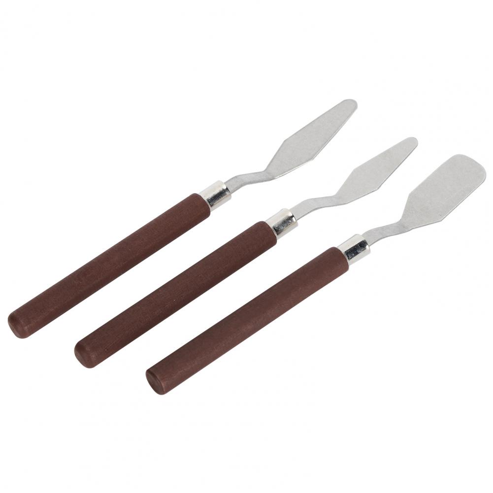 3X Knife Stainless Steel Spatula Painting Tool For Oil Painting Clay ...