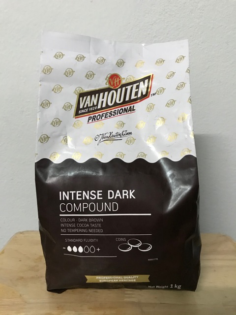 VAN HOUTEN INTENSE DARK COMPOUND ขนาด 1 kg. - aepeangkwan - ThaiPick