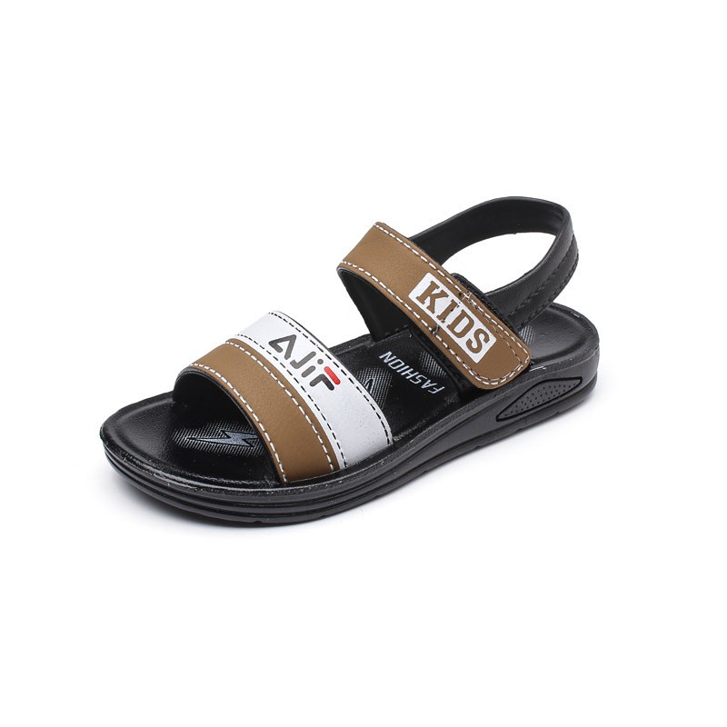 New Korean children's sandals non-slip wear-resistant student beach ...
